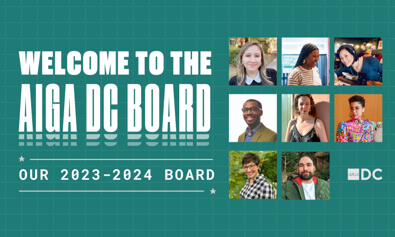 Introducing Our Newest Board Members | AIGA Washington, DC