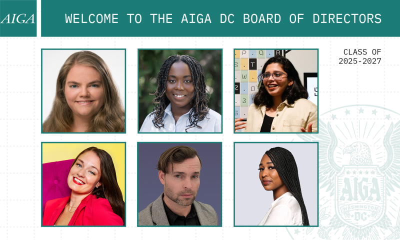 Introducing AIGA DC’s Newest Board Members | AIGA Washington, DC