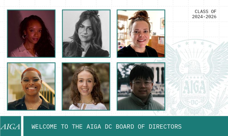 Introducing AIGA DC’s Newest Board Members | AIGA Washington, DC