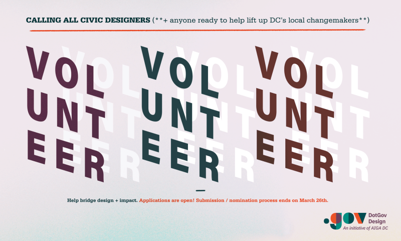 Join the DotGov Volunteer Committee – Help Support Civic Designers and ...