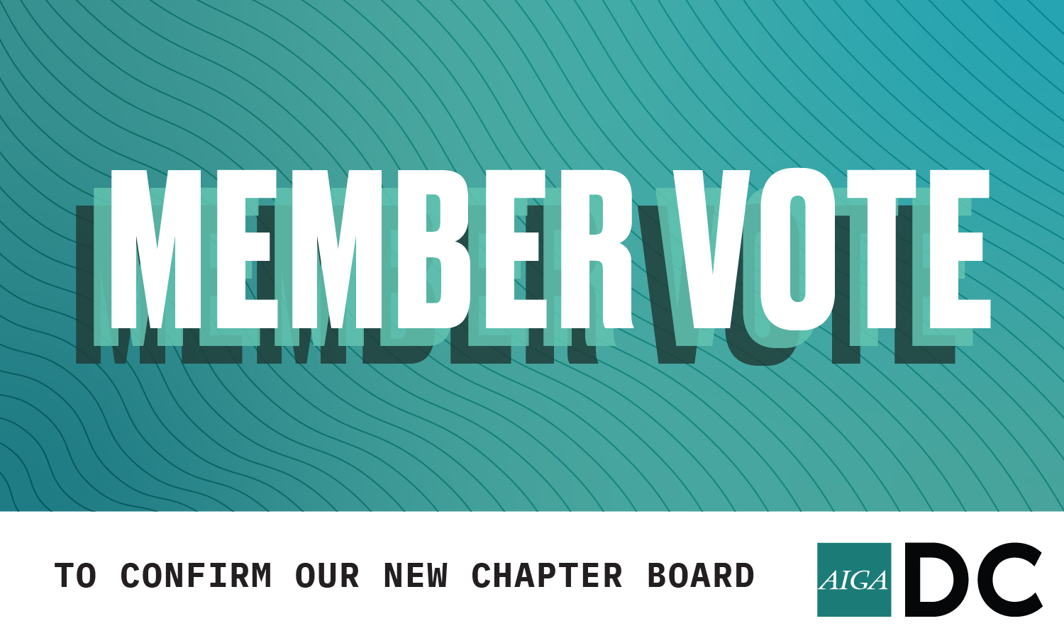 Member Vote for the 2025-2026 AIGA DC Executive Board | AIGA Washington, DC